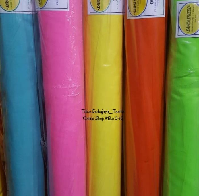 Jual Kain Tetoron Tetron Jumping Fish Warna Bahan Spanduk Kain - per 1 ...