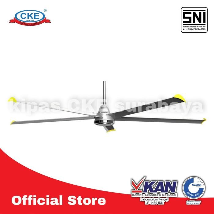 Jual CKE Ceiling Fan High Volume CFHV-DS-A7320M-WY Kipas Plafon Raksas ...