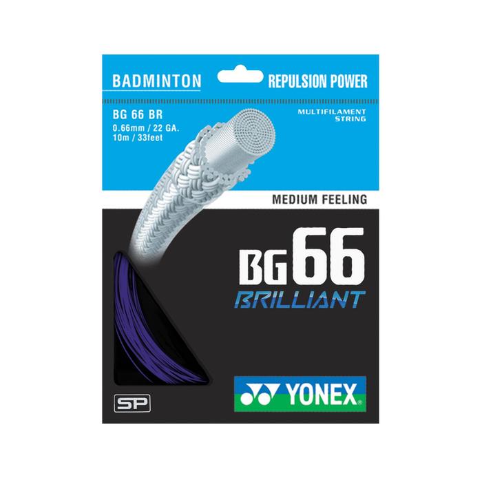 Jual YONEX BADMINTON STRINGS BG 66 BRILLIANT - PLATINUM GOLD - Kab ...