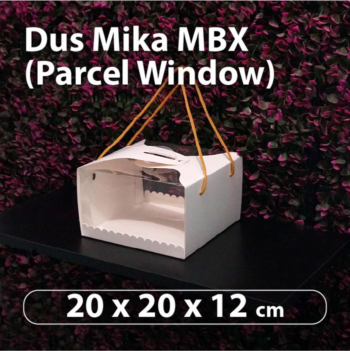 Jual Box Mika MBX 20 x 20 x 12 cm - Dus Parcel Window - Kue Tart Pudding - Kota Tangerang ...
