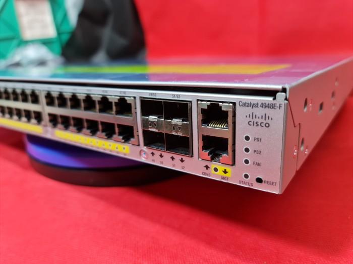 Jual Cisco WS-4948-E-F 48 port GigaEthernet, 4 port SFP+ 10G, - Jakarta ...