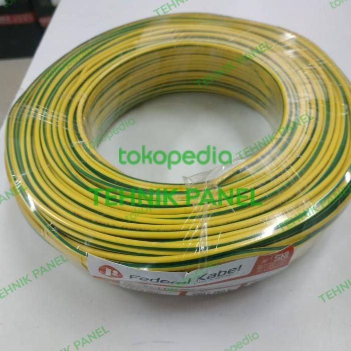 Jual KABEL NYAF 1,5mm GROUNDING / KUNING-HIJAU @100mtr Best - Kota ...