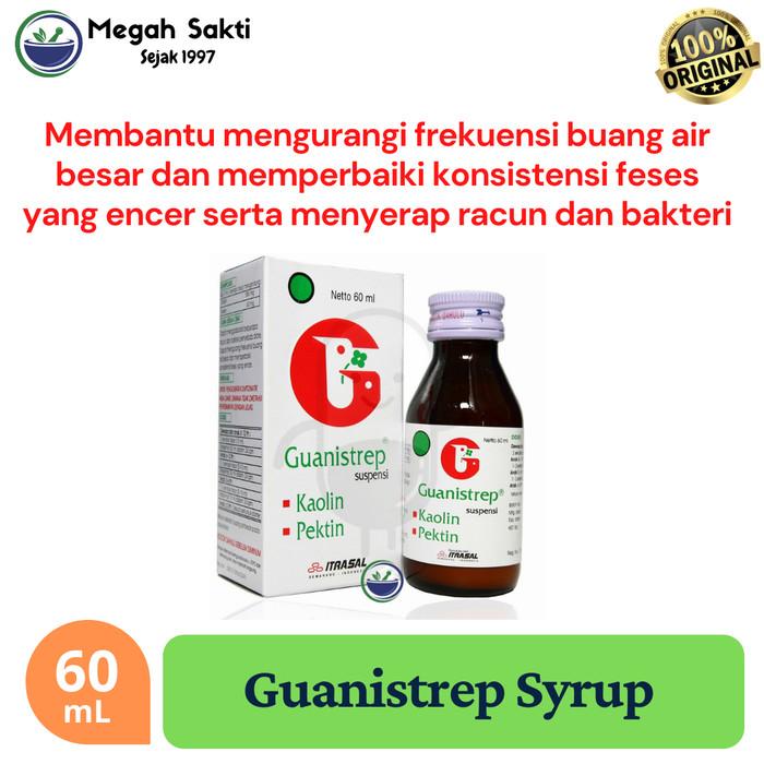 Jual Guanistrep Syrup / Obat Anti Diare untuk anak - Kota Medan - Megah ...