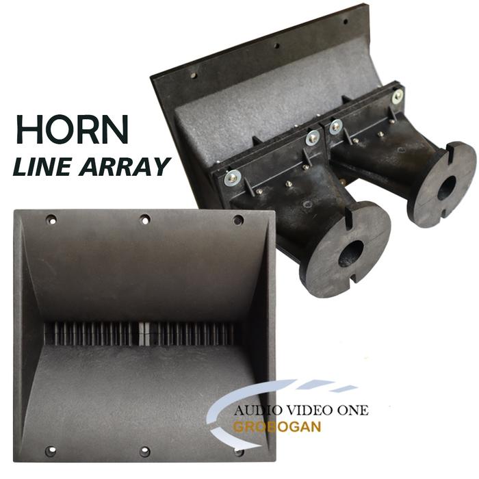 Jual Horn Corong Line Array Horn-Tweeter Linearray Double Driver 5923 ...