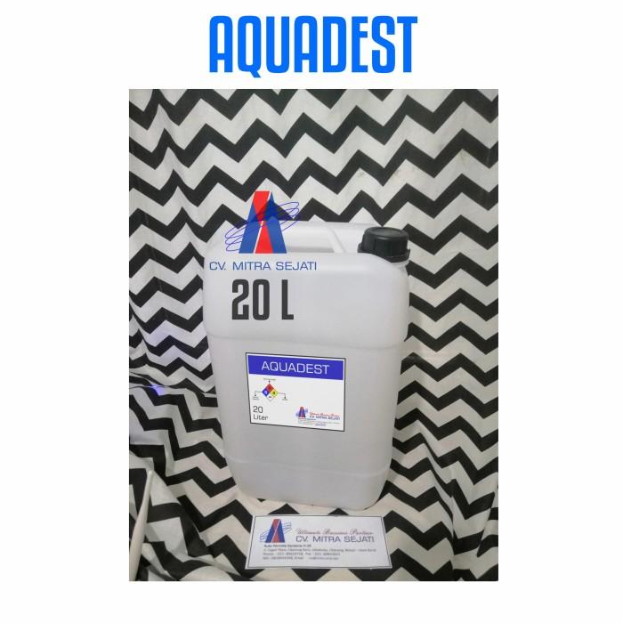 Jual New Product Aquadest Aquades 20 Liter / Distilled Water / H2o / Air Di Seller Rosaria ...