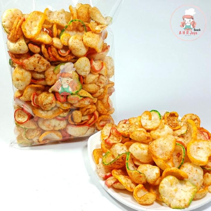 Jual KERUPUK PEDAS JABLAY PELANGI 500gr / Seblak Kering Bantat Seblak ...