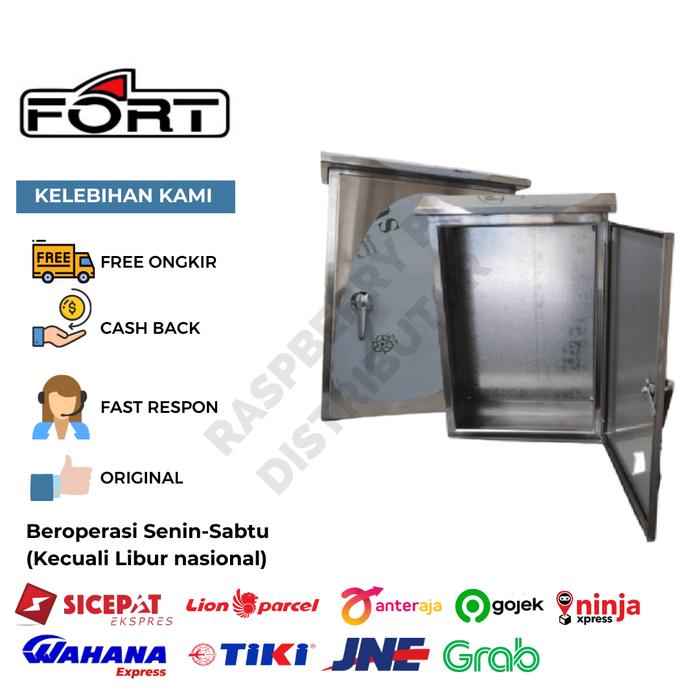 Jual STAINLES STEEL PANEL BOX OUTDOOR SIZE 40X30X20 FORT FSBO403020 ...