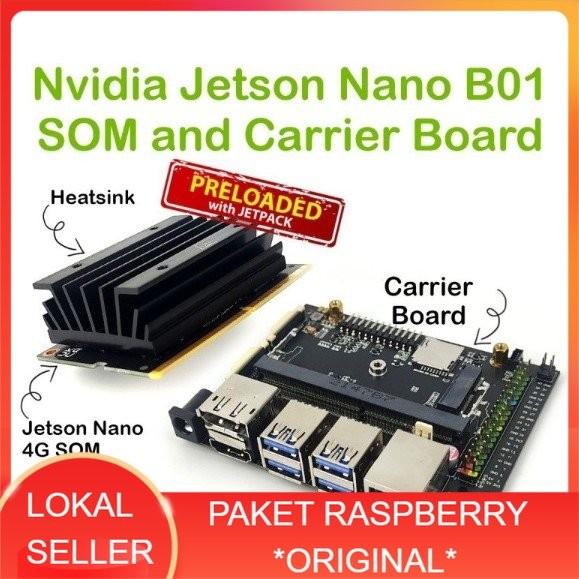 Jual Nvidia Jetson Nano B01 SOM with Carrier Board and Power Supply ...