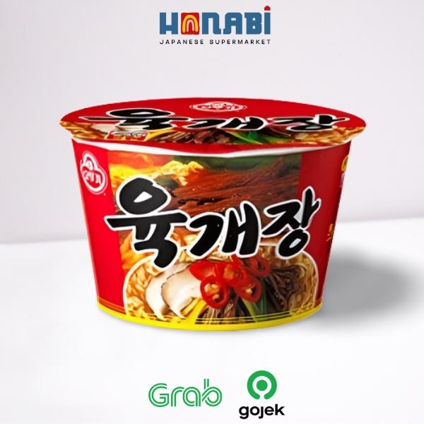 Jual PROMO Ottogi Yukgaejang Ramen Bowl 110g - Mie Sapi Pedas Made In ...