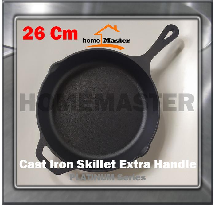Jual Cast Iron/Besi Cor Deep/Dalam Panci/Pan/Skillet/Wajan 26 Cm ...