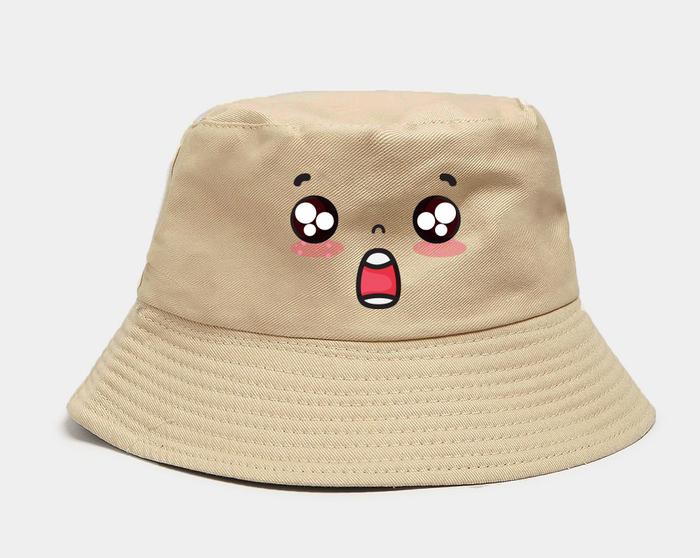 Jual Topi Bucket Premium CAMOE Shocked Face Emoji Muka Kaget - Jakarta ...