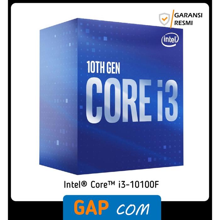 Jual Processor Intel Core i3 10100F 3.6GzA 1200 - BOX - Kota Surabaya - Dunia Formal | Tokopedia