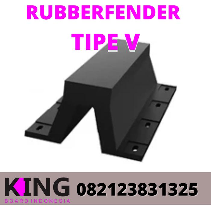 Jual Rubber Fender Type V Dermaga Pelabuhan Kapal UKURAN V500 L2000 ...