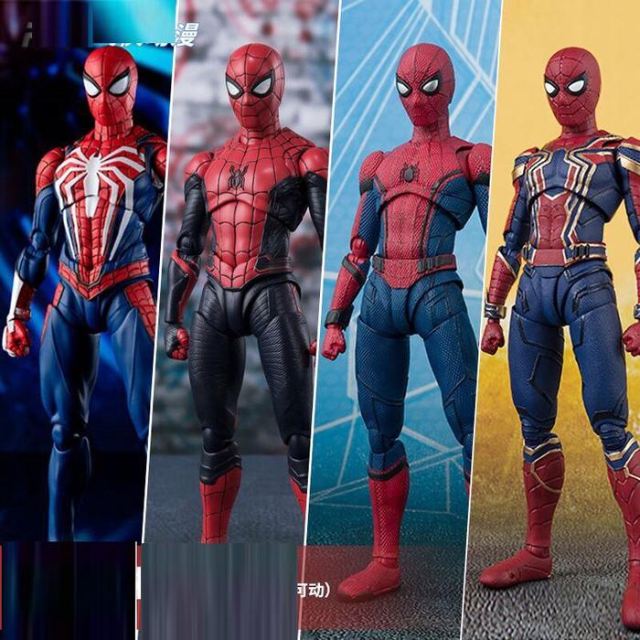 Jual Spiderman Figure Shf Spider Man Action Figure Avenrs Far - Kota ...