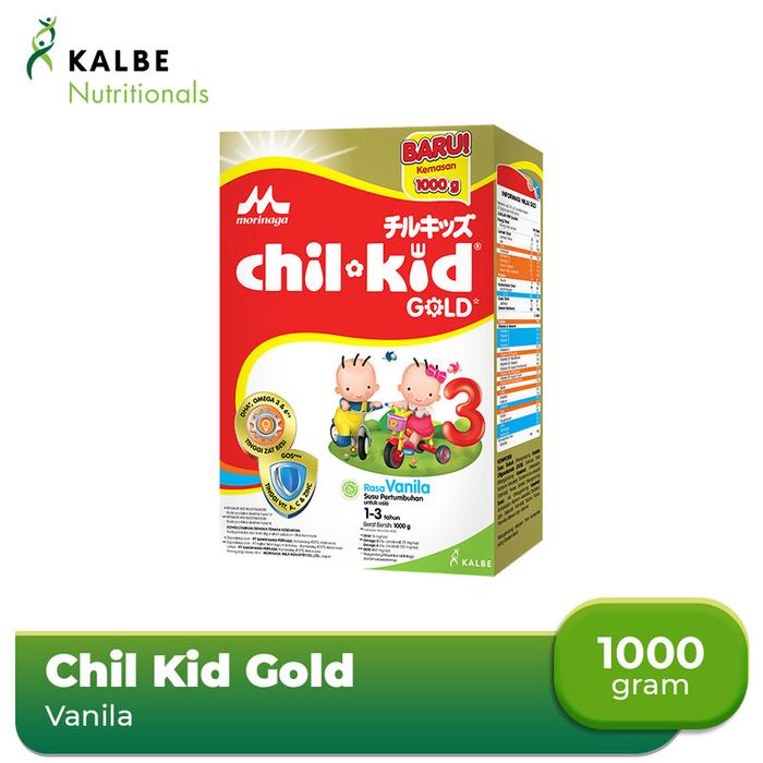 Jual Chil Kid Gold Vanila 985gr Susu Pertumbuhan Anak Usia 1-3 Tahun ...