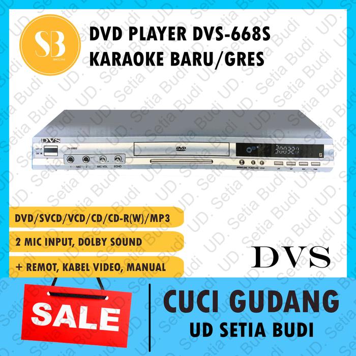 Jual Karaoke DVD VCD CD Player DVS 668 Baru dan Murah - Kota Surabaya - U.D. Setia Budi | Tokopedia