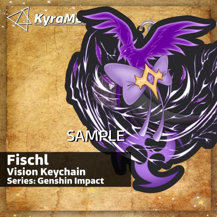 Jual Keychain Vision Genshin Impact Fischl - Kab. Sleman - KyraMerch ...