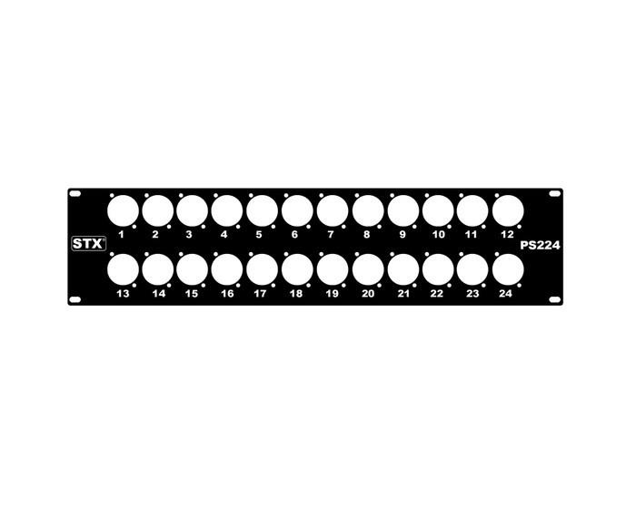 Jual Terminal Panel Speakon Panel Canon xlr 2U/24 Lubang - Kab ...