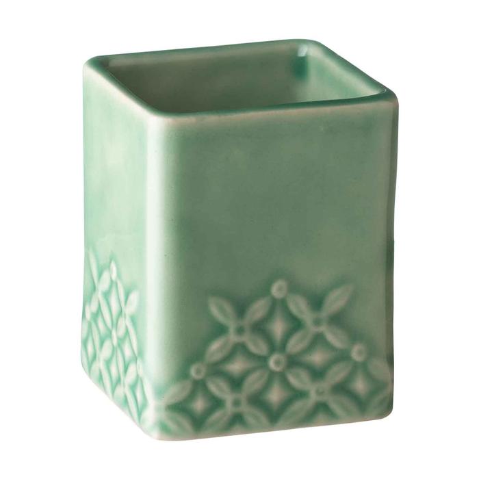 Jual Sugar Stick Holder/ Tempat Gula Jenggala Batik Kawung Toska - Kab ...