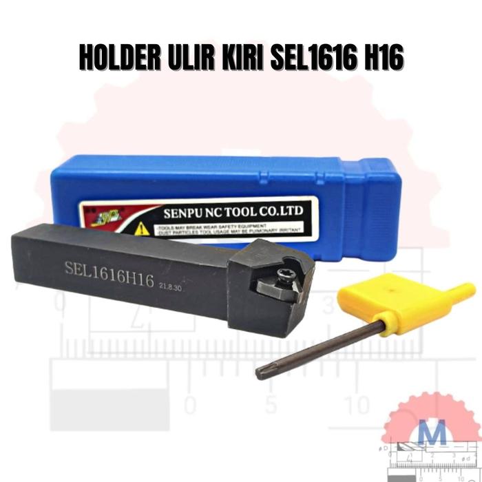Promo Threading tool Holder SEL 1616 16 stang kiri ulir drat SEL1616 ...