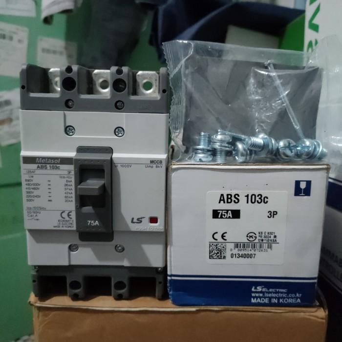 Jual MCCB LS ABS 103c 3P 75A / Mccb Ls 3P 75 Amper Original - Kab. Banyumas - Gallery Sanitary ...