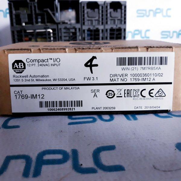 Jual plc Allen Bradley 1769 IM12 compact io 12input 220VAC Input Module ...