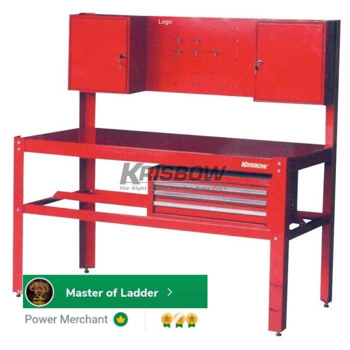 Jual KRISBOW MEJA WORKSHOP WORK BENCH / MEJA BENGKEL 2 LACI 3 DRAWER ...