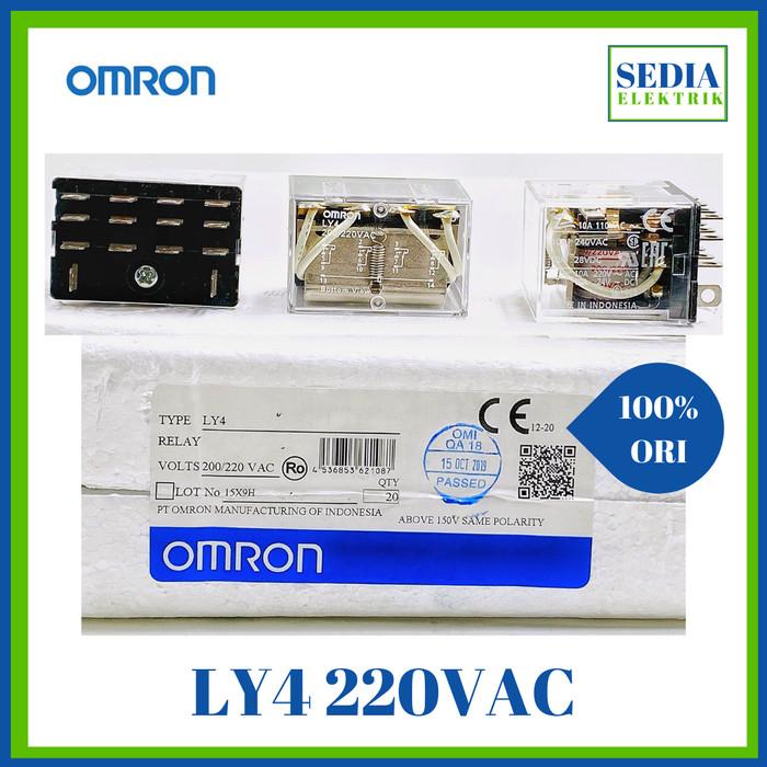 Jual New Relay Omron LY4-220VAC LY4 220VAC - Jakarta Pusat - Open-Lapak ...