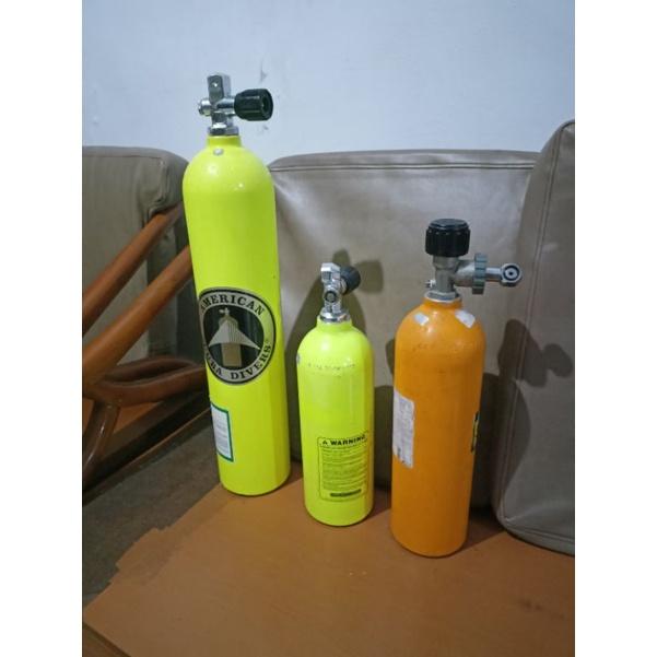 Jual Promo tabung selam scuba amscud 30cuft warna hijau paling kiri ...
