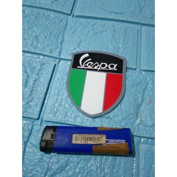Jual sticker stiker decal vespa latin bendera italia italy - Kota ...