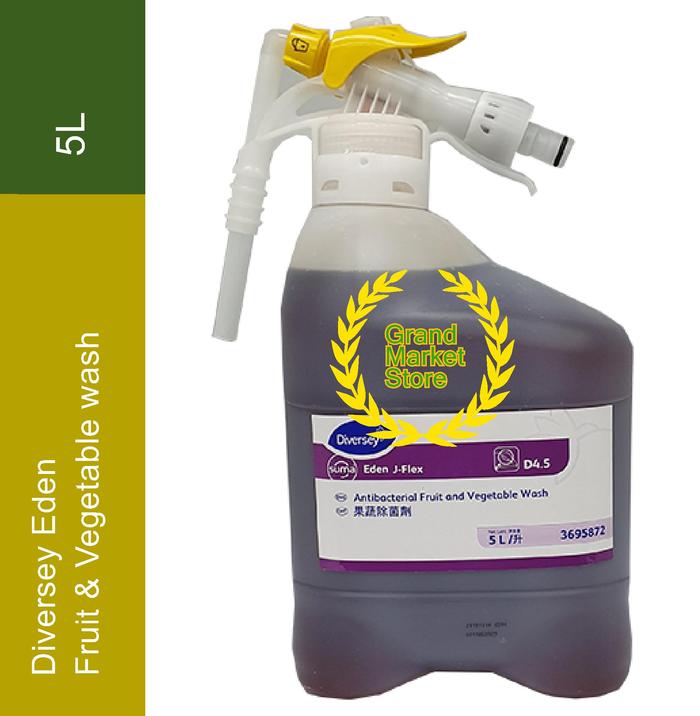 Jual Diversey Suma Eden D4.5 - AntiBacterial Fruit & Vegetable Wash 5 ...