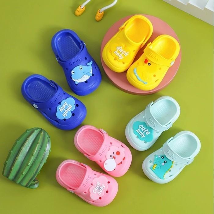 Jual Sandal Crocs Anak Laki laki dan Perempuan Cute dan Imut - Biru, 31 ...