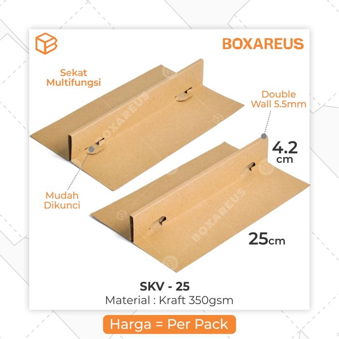 Jual Sekat Cake Box Partisi Multifungsi Dus Kue Double Wall | SKV 25 - Kota Bandung - Box Are Us ...