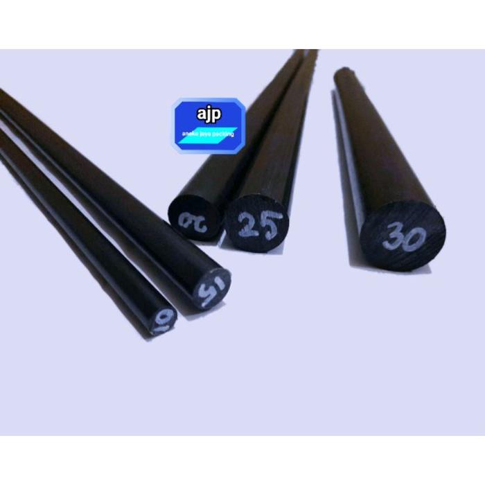 Jual nylon rod 20mm x 1meter as pe hitam hdpe batangan - Jakarta Timur - Agheva_otoparts | Tokopedia