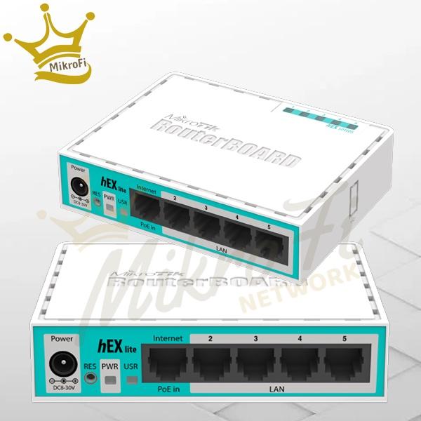 Jual MikroTik hEX lite RB750r2 RB 750 r2 - Jakarta Utara - MikroFi ...
