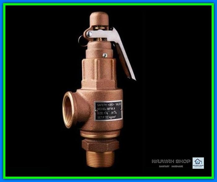 Jual Pressure Safety Valve 3/4" Hisec Lever Kuningan Origin Taiwan ...