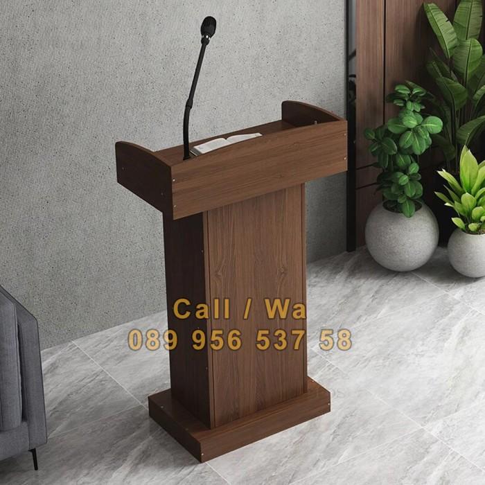 Jual Mimbar Podium Minimalis Modern Podium Desain Terbaru Harga Murah ...