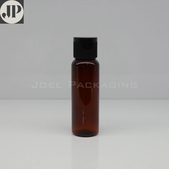Jual BOTOL FLIPTOP 30ML AMBER COKLAT BR 30 ML FLIP TOP PET PLASTIK ...