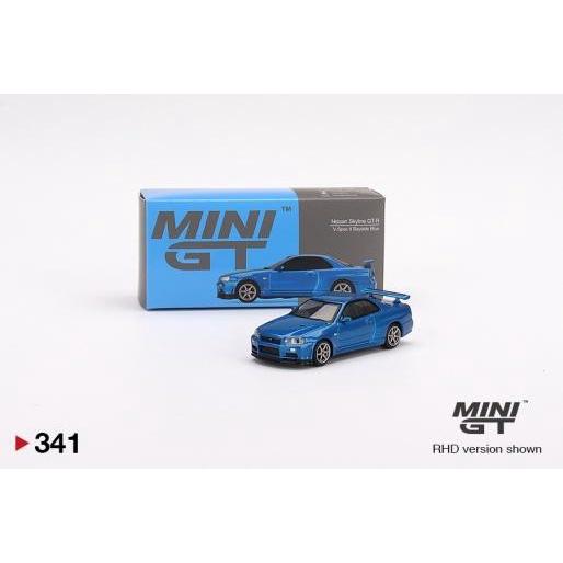 Jual Mini GT MiniGT 341 Nissan Skyline GT-R R34 Bayside Blue - Jakarta ...