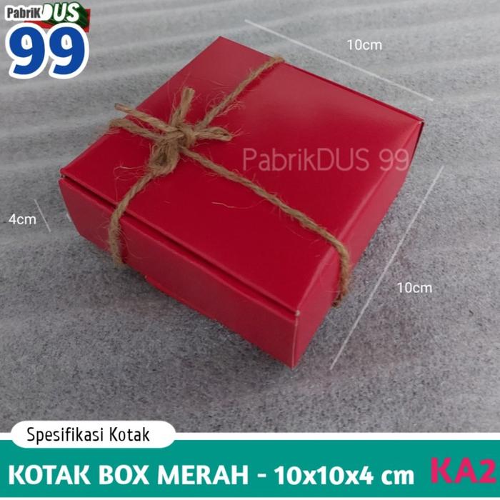 Jual ISI 36 BIJI kotak kado murah 10x10 ka15 | kardus gift box dus ...