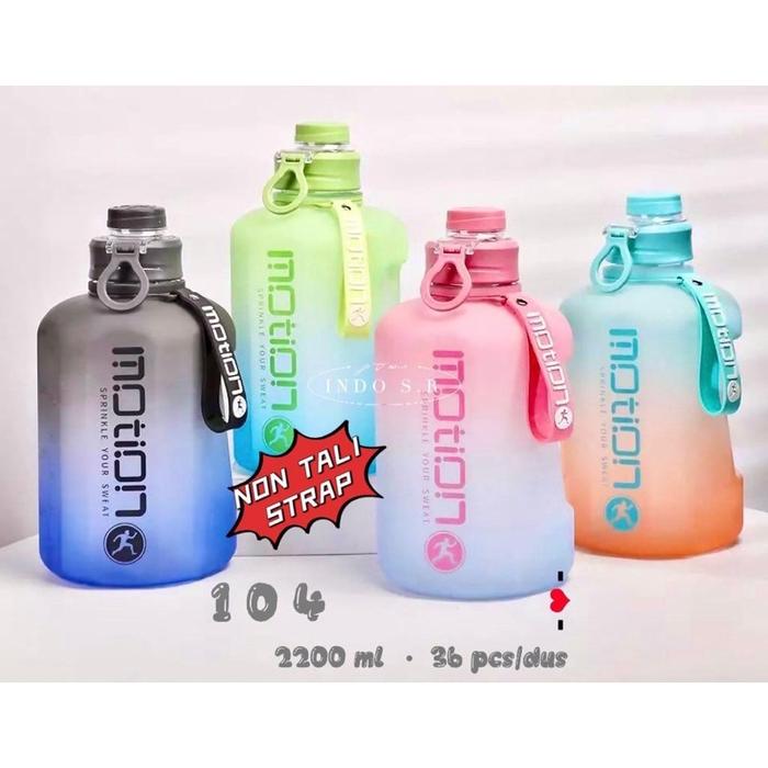 Jual Viral Botol viral 2,2 liter model galon / botol sultan / botol ...