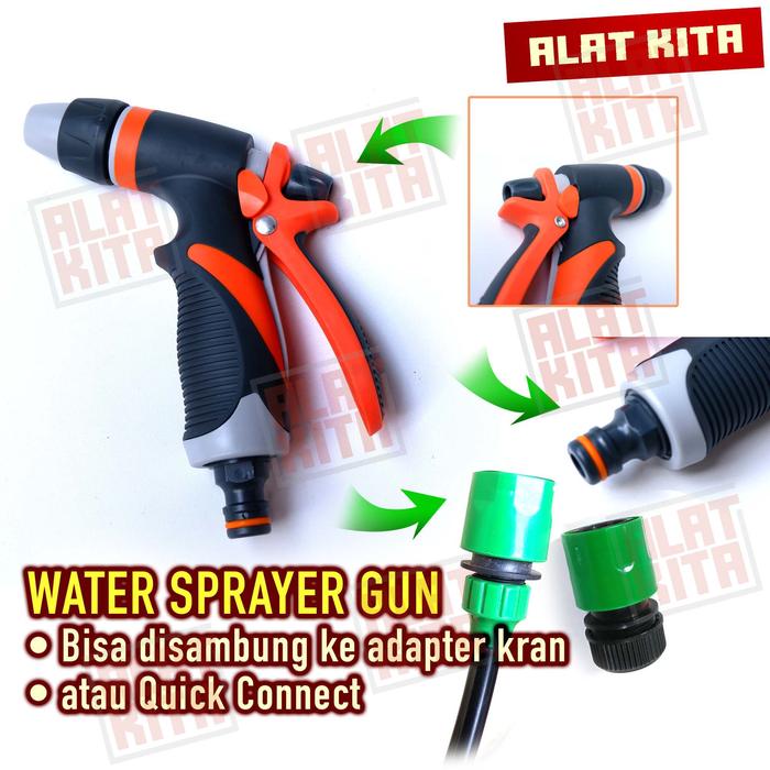 Jual Water Sprayer Gun-Semprotan Taman-Gun Jet Spray Taman - Jakarta ...