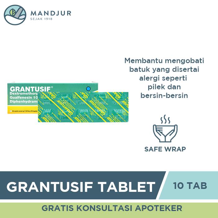 Jual Grantusif 10 Kaplet - Obat Batuk Pilek Alergi - Jakarta Pusat ...
