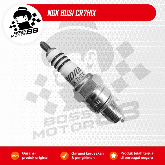 Jual NGK Busi Iridium CR7HIX Untuk Supra X 100, Jupiter, Vega - Drat ...