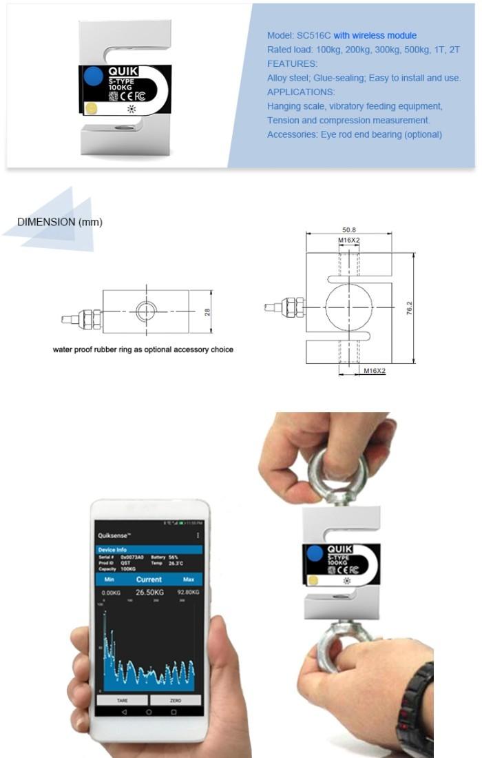 Jual Wireless module load cell Bluetooth Weight Sensors - Kota Semarang ...