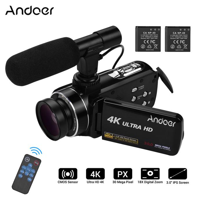 Jual Andoer Kamera Video Digital Profesiol DV Genggam Ultra HD 4K ...