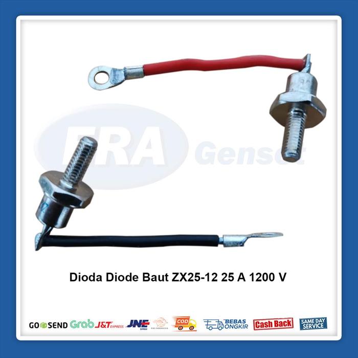 Jual Dioda Diode Baut ZX25-12 25 A 1200 V Merah dan Hitam - Kota ...