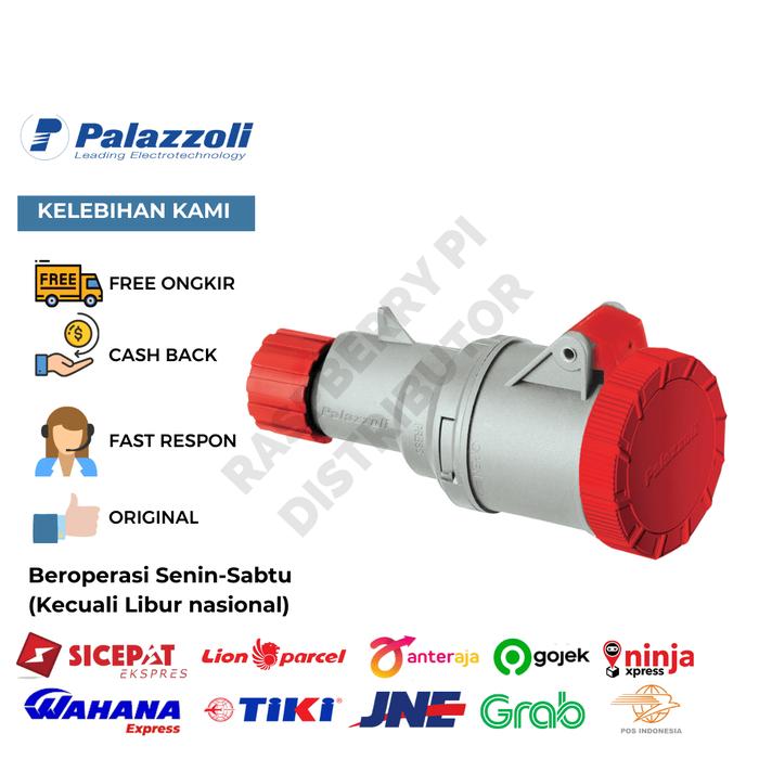 Jual STRAIGHT CONNECTOR 32A 3P+N+E 5PIN 380-415V IP67 - Jakarta Barat ...