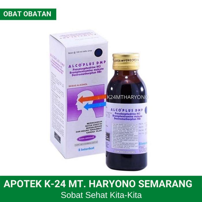 Jual Alco Plus DMP Sirup 100 ML - Obat Batuk dan Pilek Flu - Kota ...