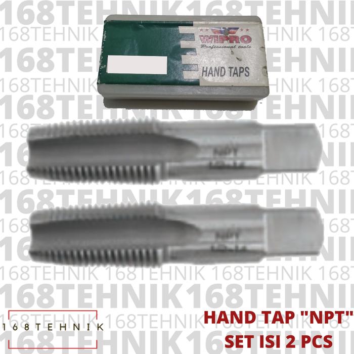 Jual HANDTAP 1/4X18 NPT - HAND TAP PIPA 1/4 INCH X 18 NPT - TAP NEPEL - Jakarta Barat ...